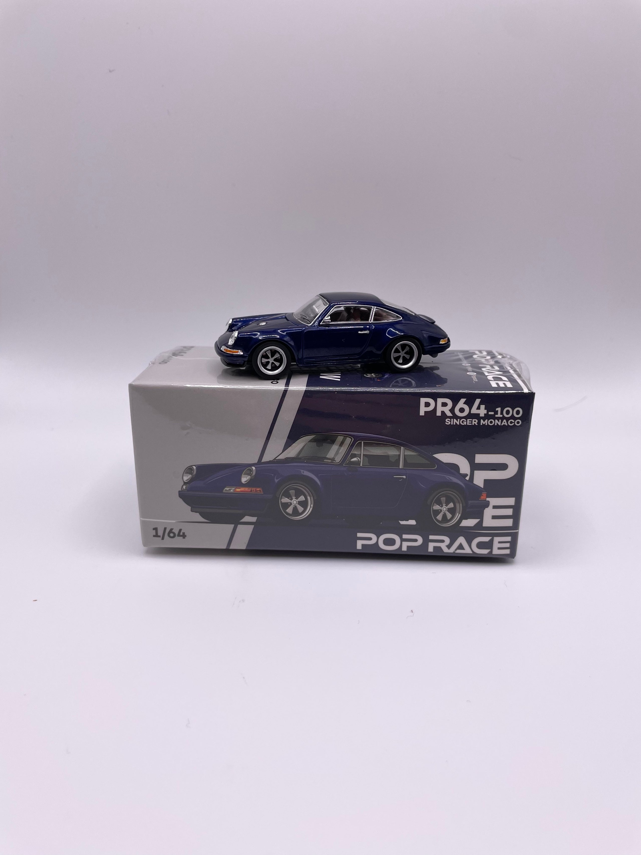 POP RACE 1:64- BLUE SINGER MONACO | House of Cars Ripon